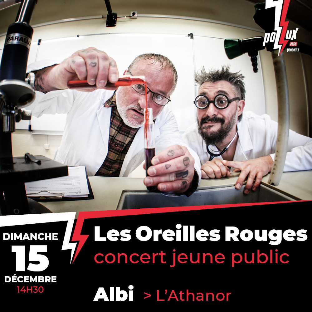 Les Oreilles Rouges - Albi [concert jeune public]